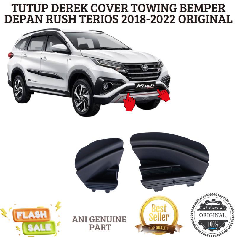 Towing Cover Front Bumper Towing Cover Rush Terios 2018-2022 Original ...