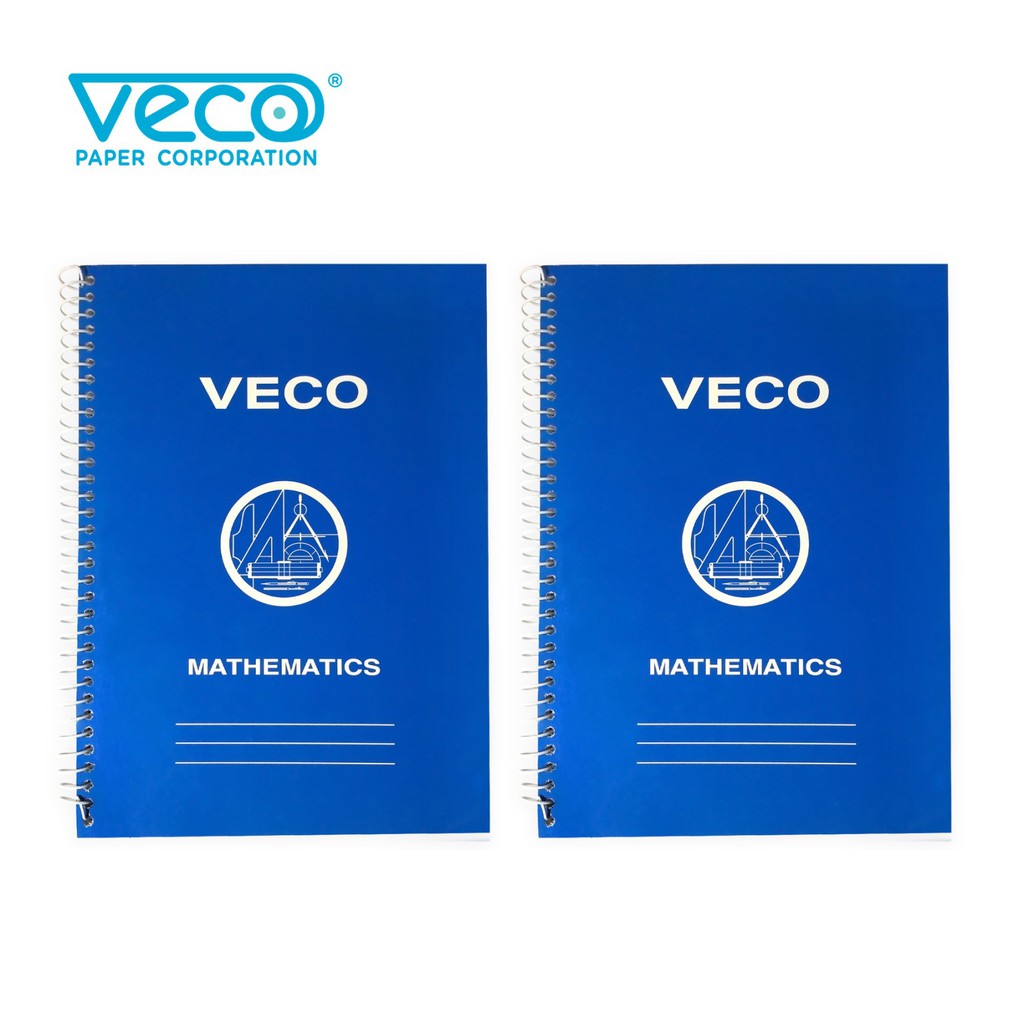 Veco Math Notebook 80leaves 6inx8.5in (2pcs) | Shopee Philippines