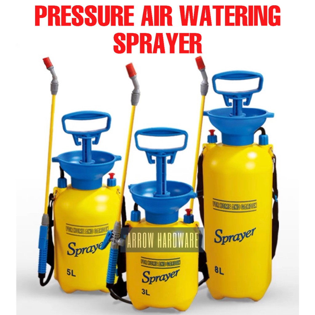 5/8L Pressure Sprayer Compressed Air Spray Garden Sprayer Pump Hand ...