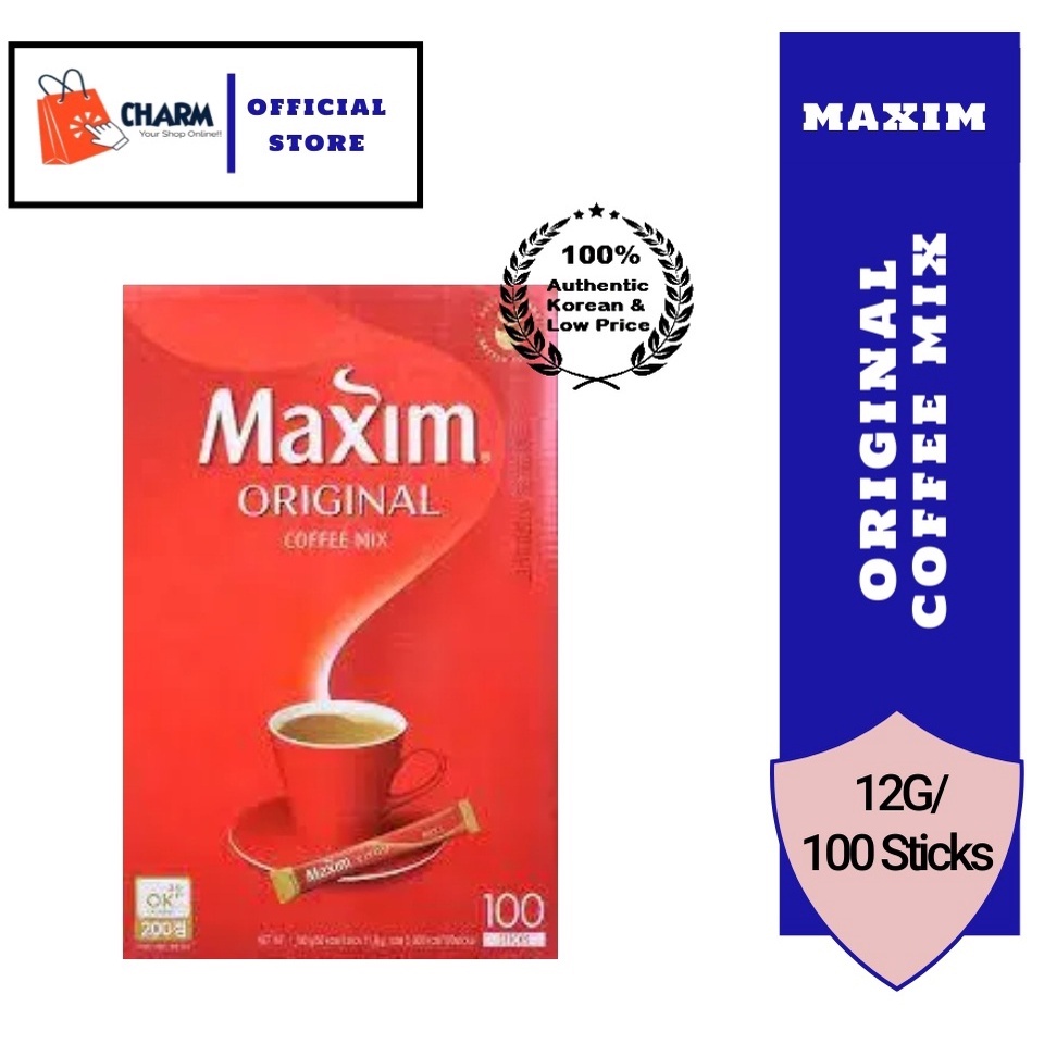 MAXIM ORIGINAL COFFEE MIX (100 STICKS) | Shopee Philippines