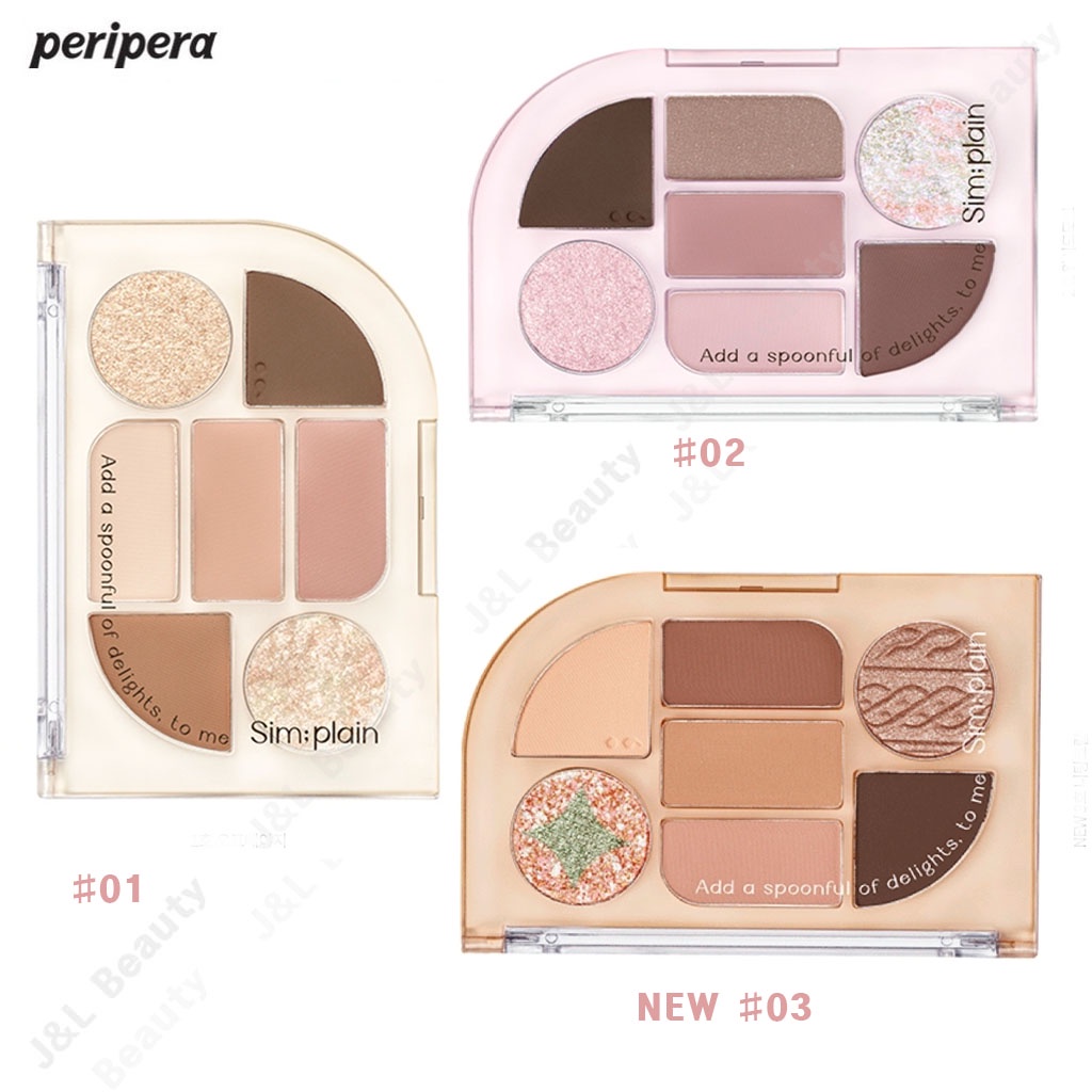 (peripera)NEW Sim;plain Eye Palette eyeshadow 3colors/Korea | Shopee ...