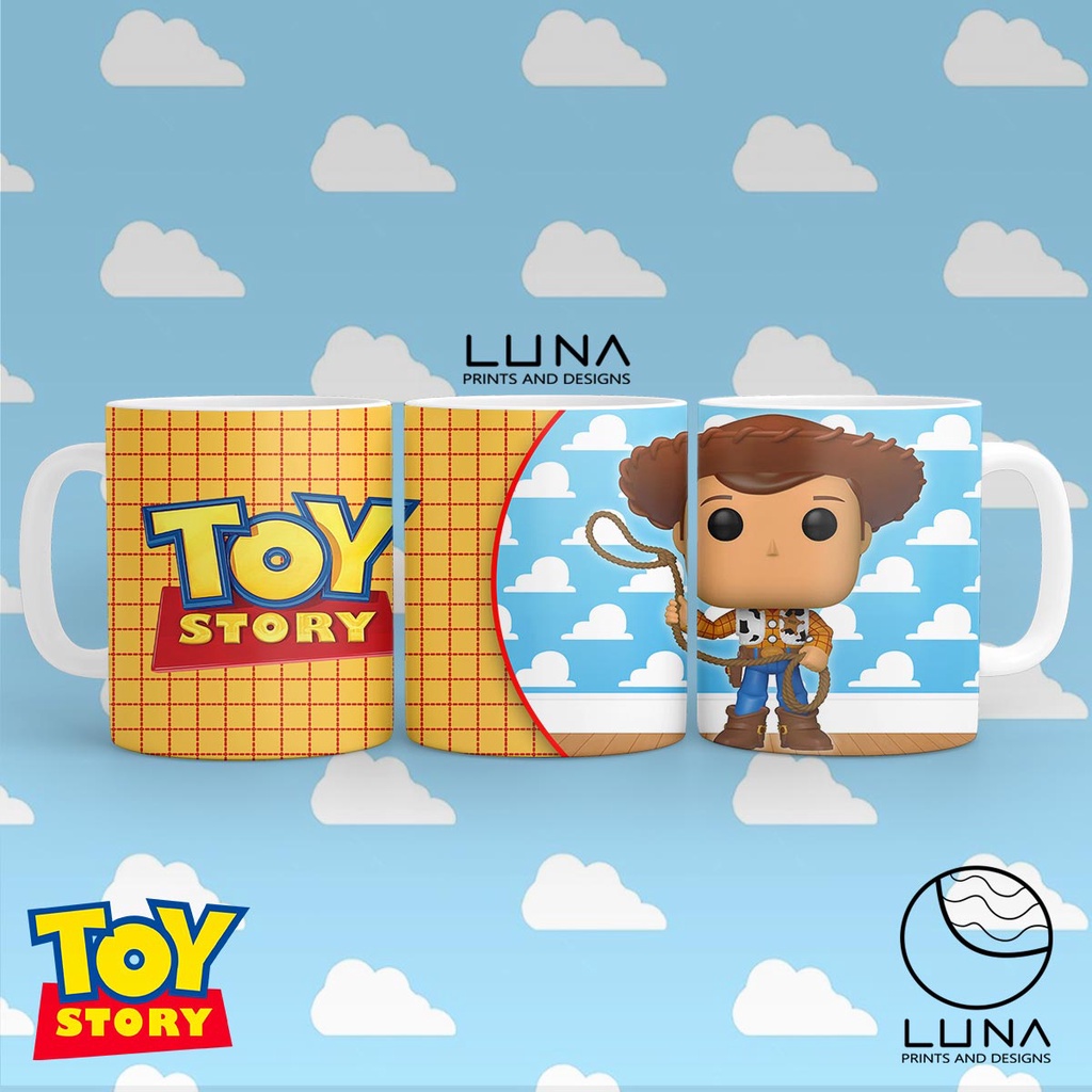 Toy Story Cartoon Coffee Mug Collection - The Luna Merch | Shopee ...