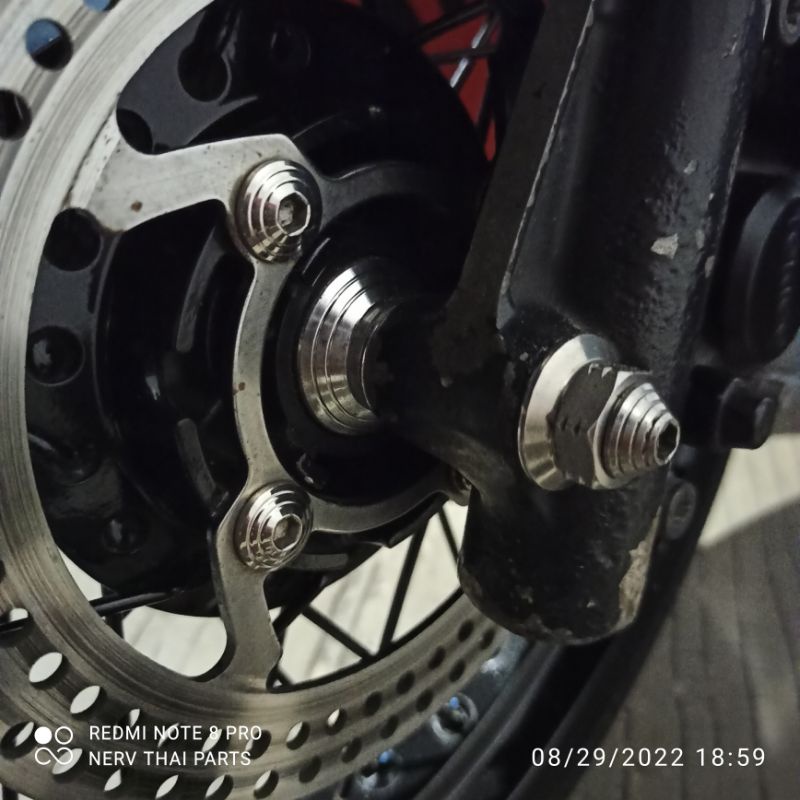Honda Click 125/150 Hub and Mile/Front Axle Set | Shopee Philippines