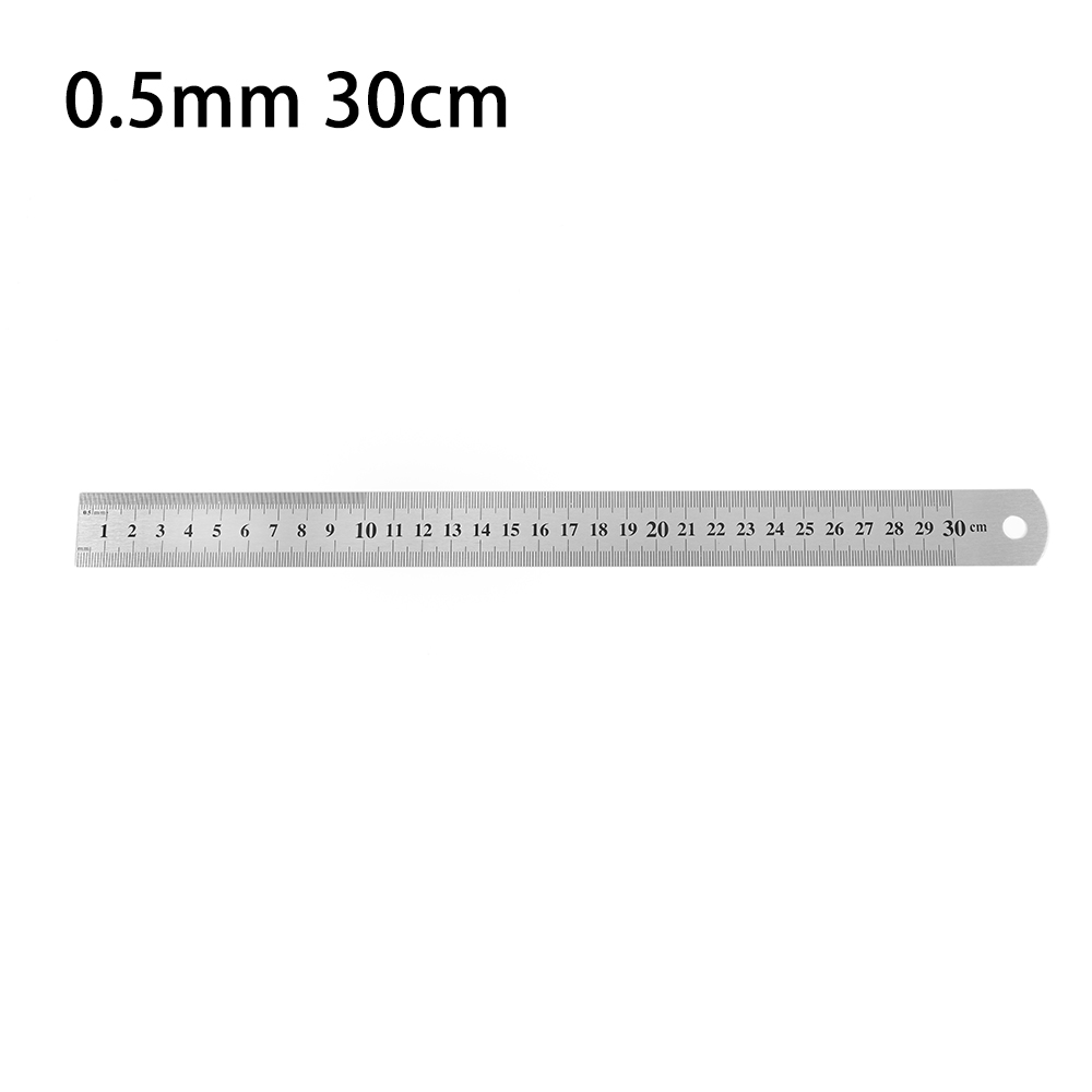 St.kunkka Stainless Steel Measuring Scale Ruler Precision Double Sided ...