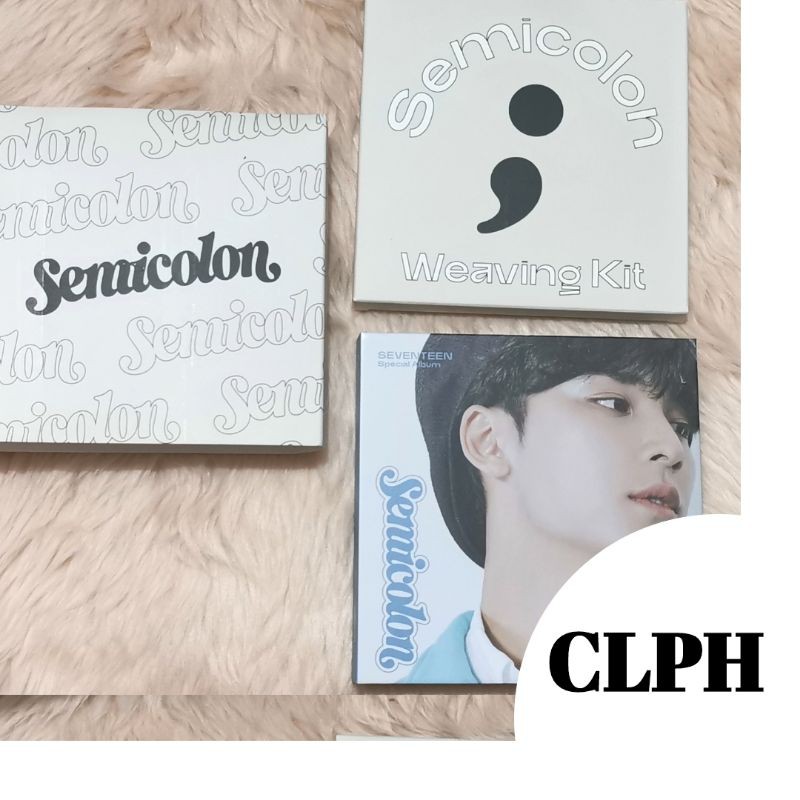 Unsealed Seventeen Semicolon Album First Press (Mingyu Cover) | Shopee ...