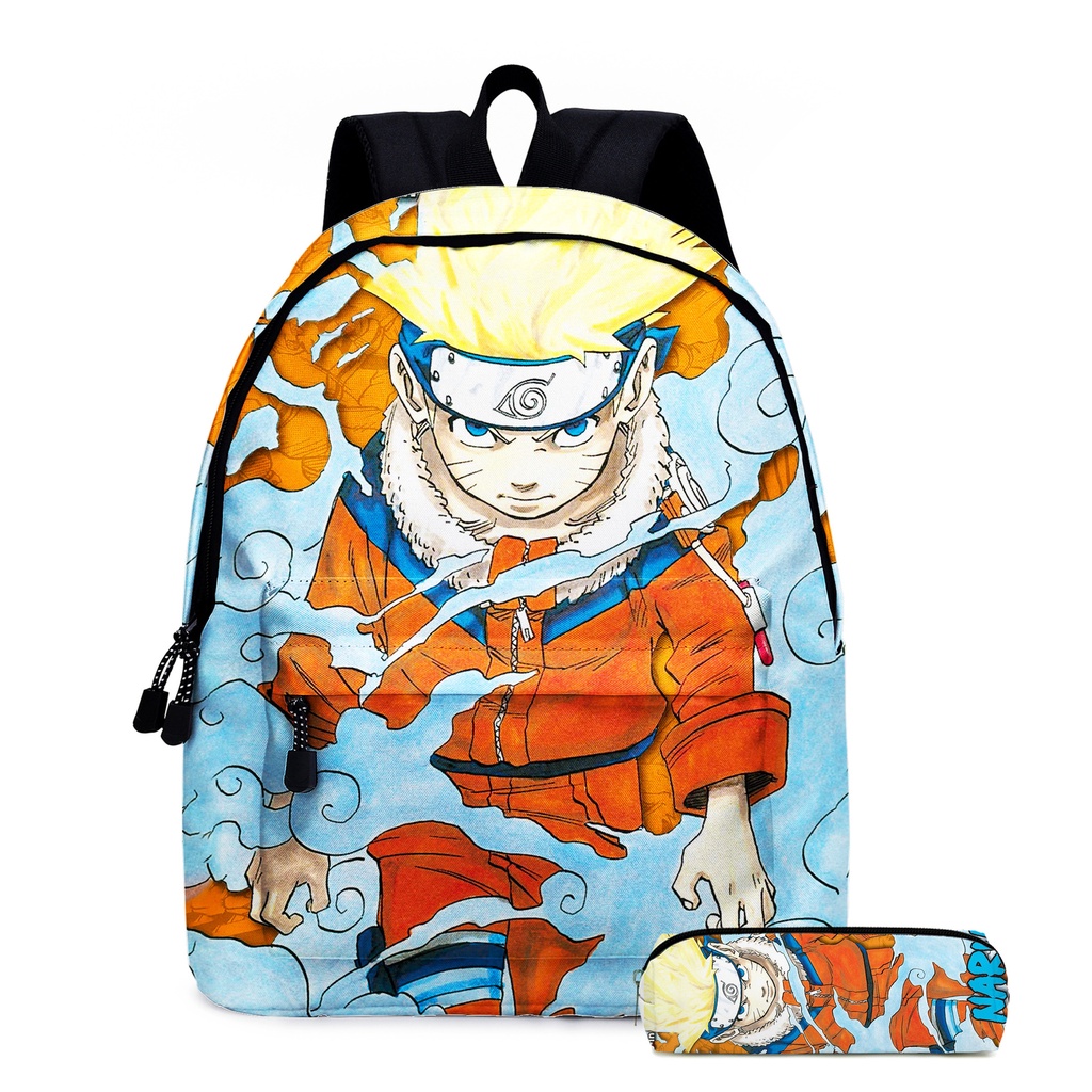 Naruto School Bag Kakashi School Student Children Cartoon Anime ...
