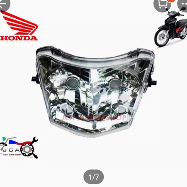 ORIGINAL HONDA HEADLIGHT UNIT FOR WAVE 100 | Shopee Philippines