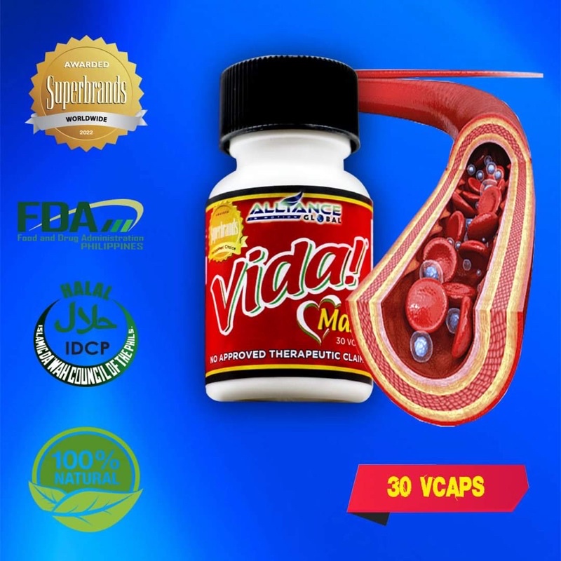 VIDA MAXX 30 VCAPS (FRUITFLOW) | Shopee Philippines