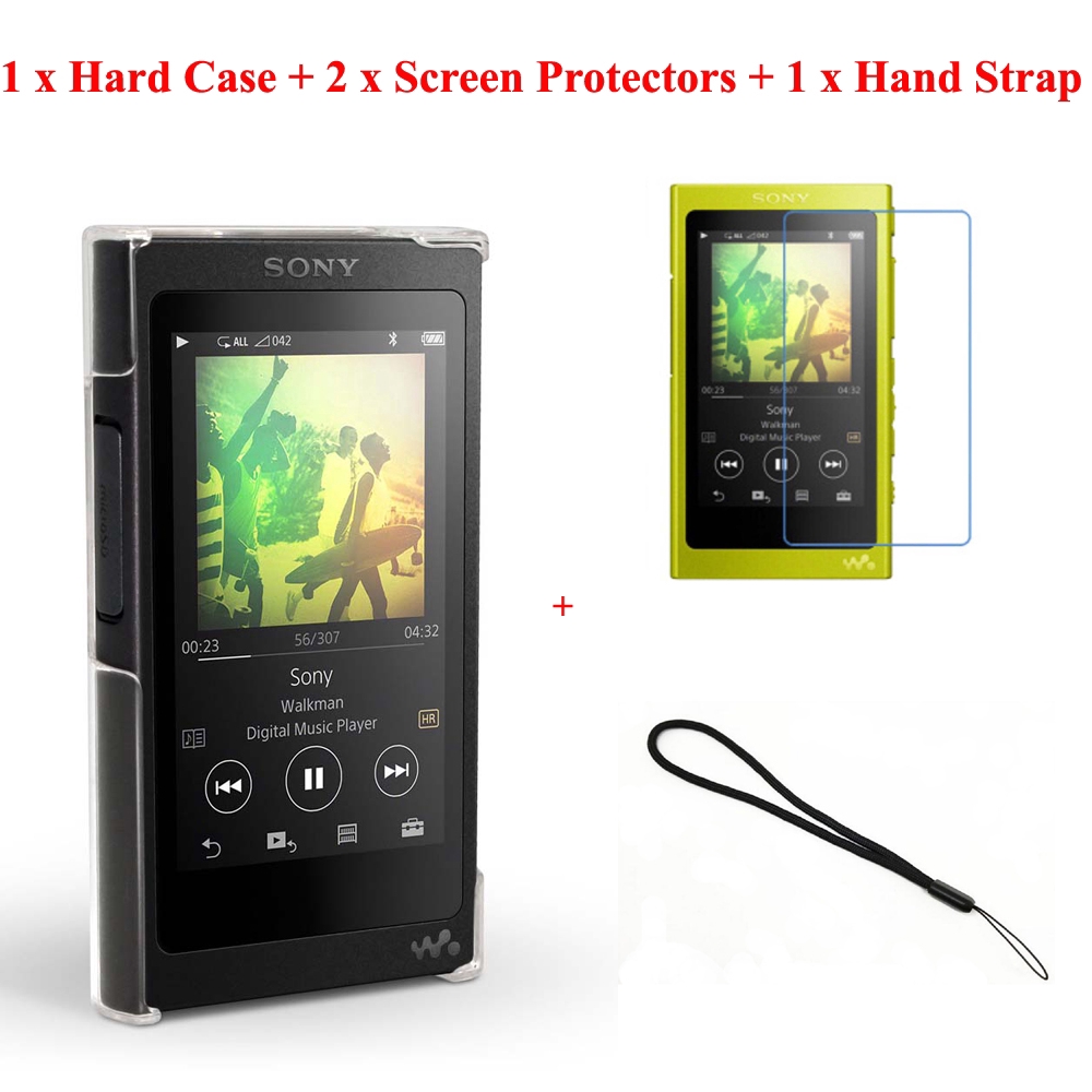 Clear Crystal Transparent Hard Back Shell Case Cover For Sony Walkman ...