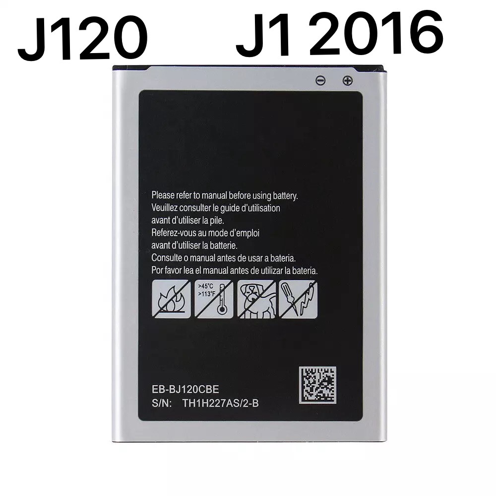 Battery For Galaxy J120 J1-2016 EBBJ120CBE Original high quality Li-ion ...