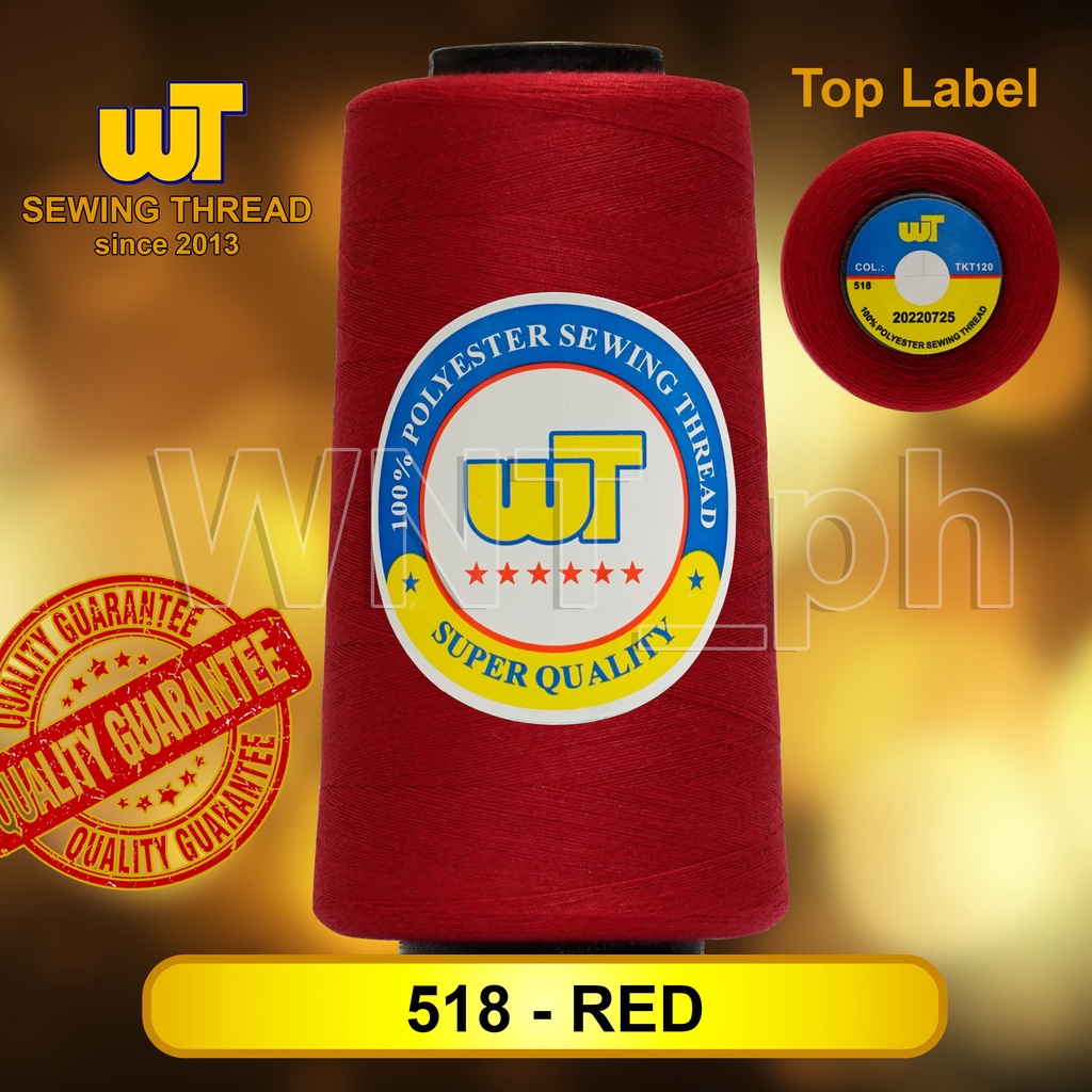 WT 3000 tkt120 SEWING THREAD Sinulid High Quality 100g per cone ...