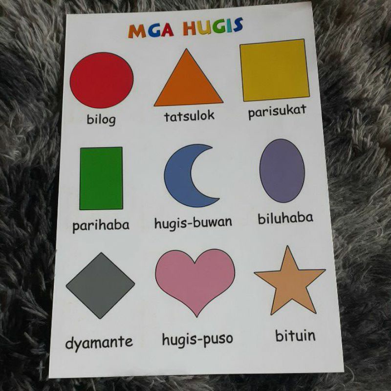 Educational a4 Size Chart | Shopee Philippines