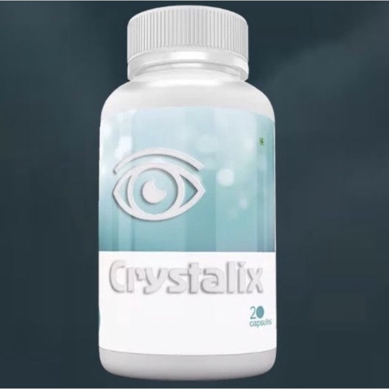 Authentic Crystalix 20 Capsules Optimal Vision Support | Shopee Philippines