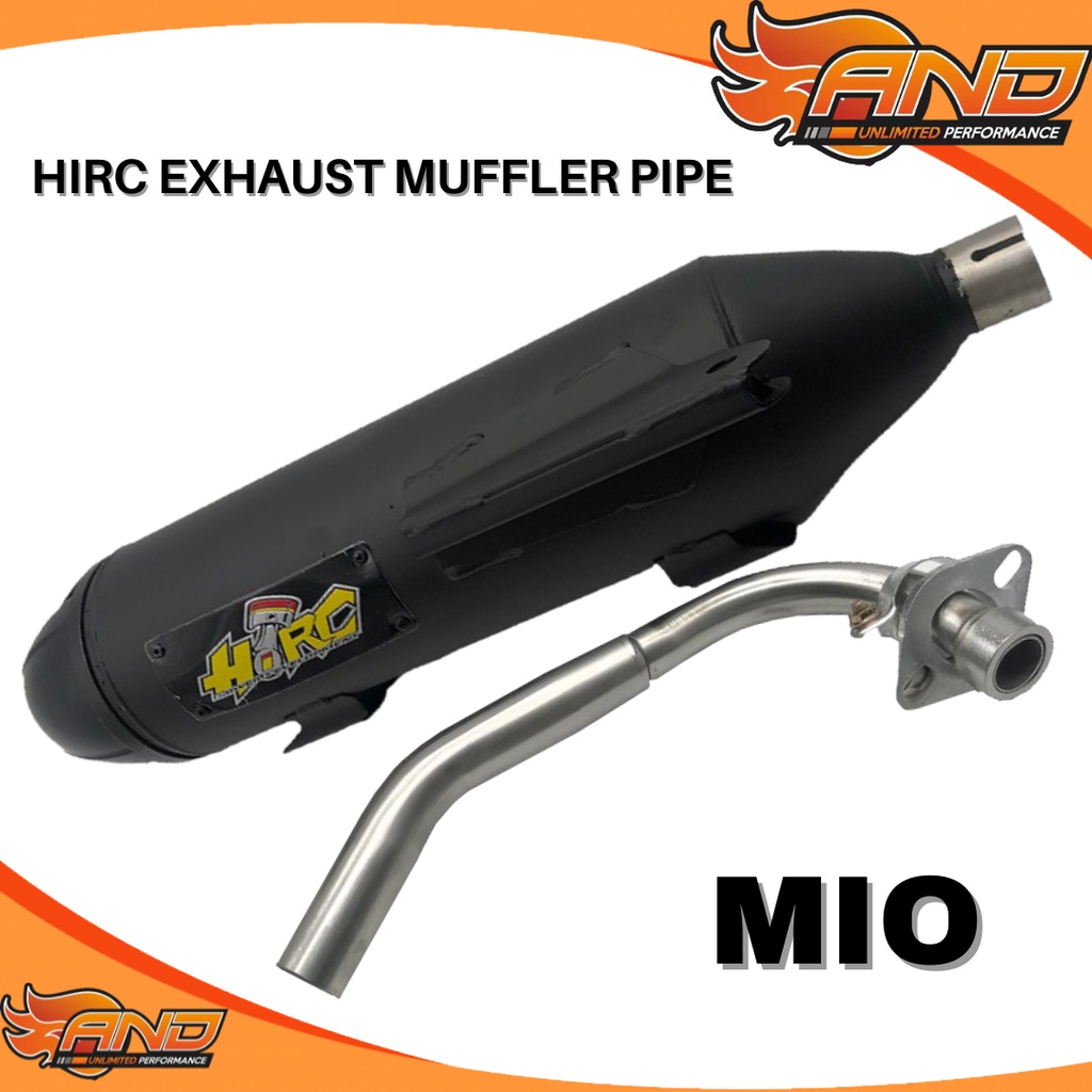 HIRC POWER DEVELOPMENT MIO SPORTY TAIWAN EXHAUST MUFFLER PIPE AND ...