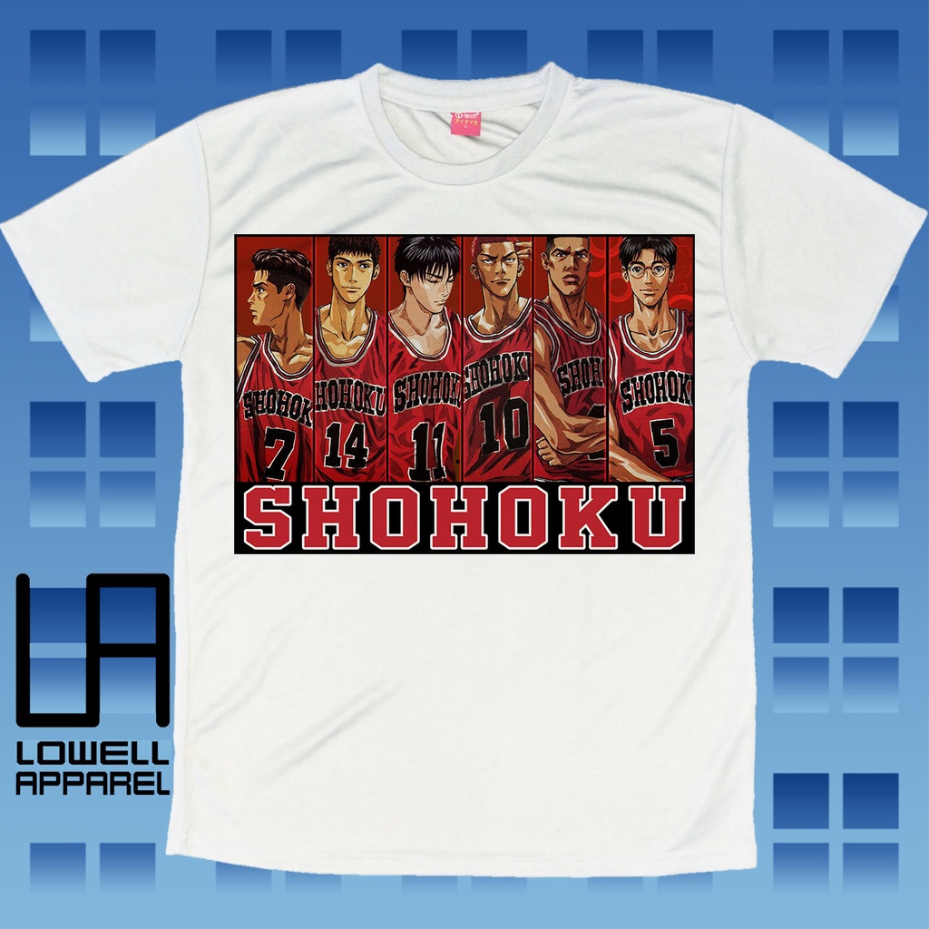 Shohoku Sakuragi Rukawa Miyagi Mitsui Akagi Kogure Anime Slam Dunk ...