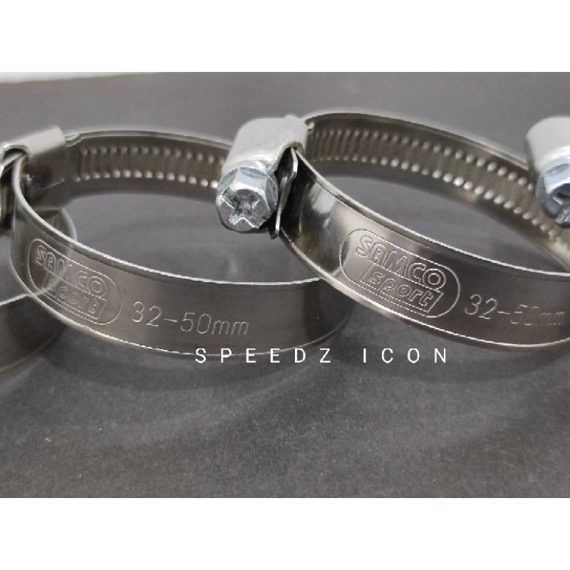 SAMCO Sport Thick 304 Stainless Steel Anti Cut Edge Clip clamp Silicone ...