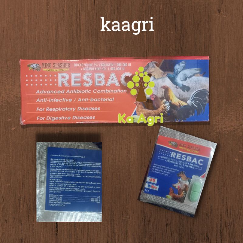 Resbac 6grams (King Slasher) | Shopee Philippines