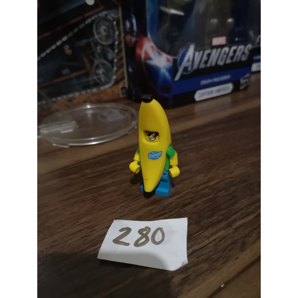 lego mascot banana guy mini figure | Shopee Philippines