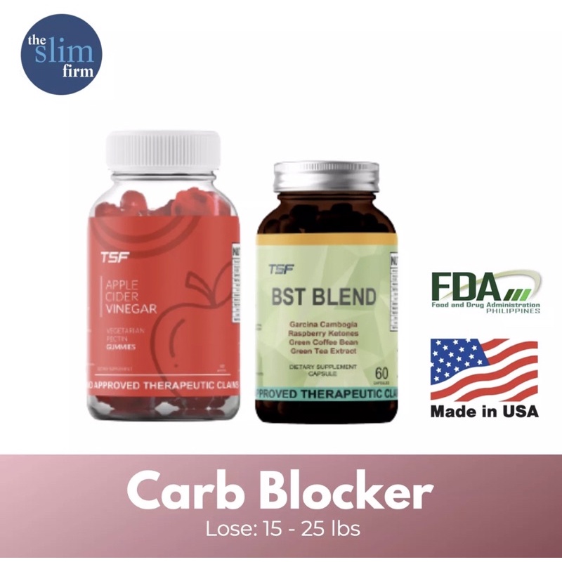 THE SLIM FIRM CARB BLOCKER(30dayssupply) | Shopee Philippines
