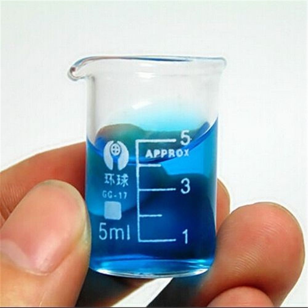 5ml GLASS BEAKER LOWFORM BOROSILICATE GLASS | Shopee Philippines