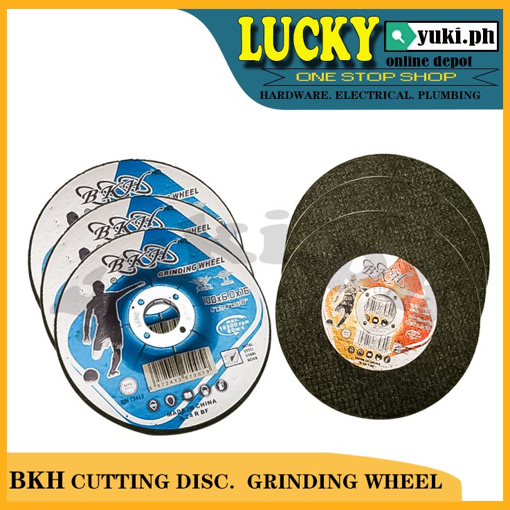 BKH Cutting Disc Super Thin 4" / Grinding Wheel 4" (Sold per Piece ...