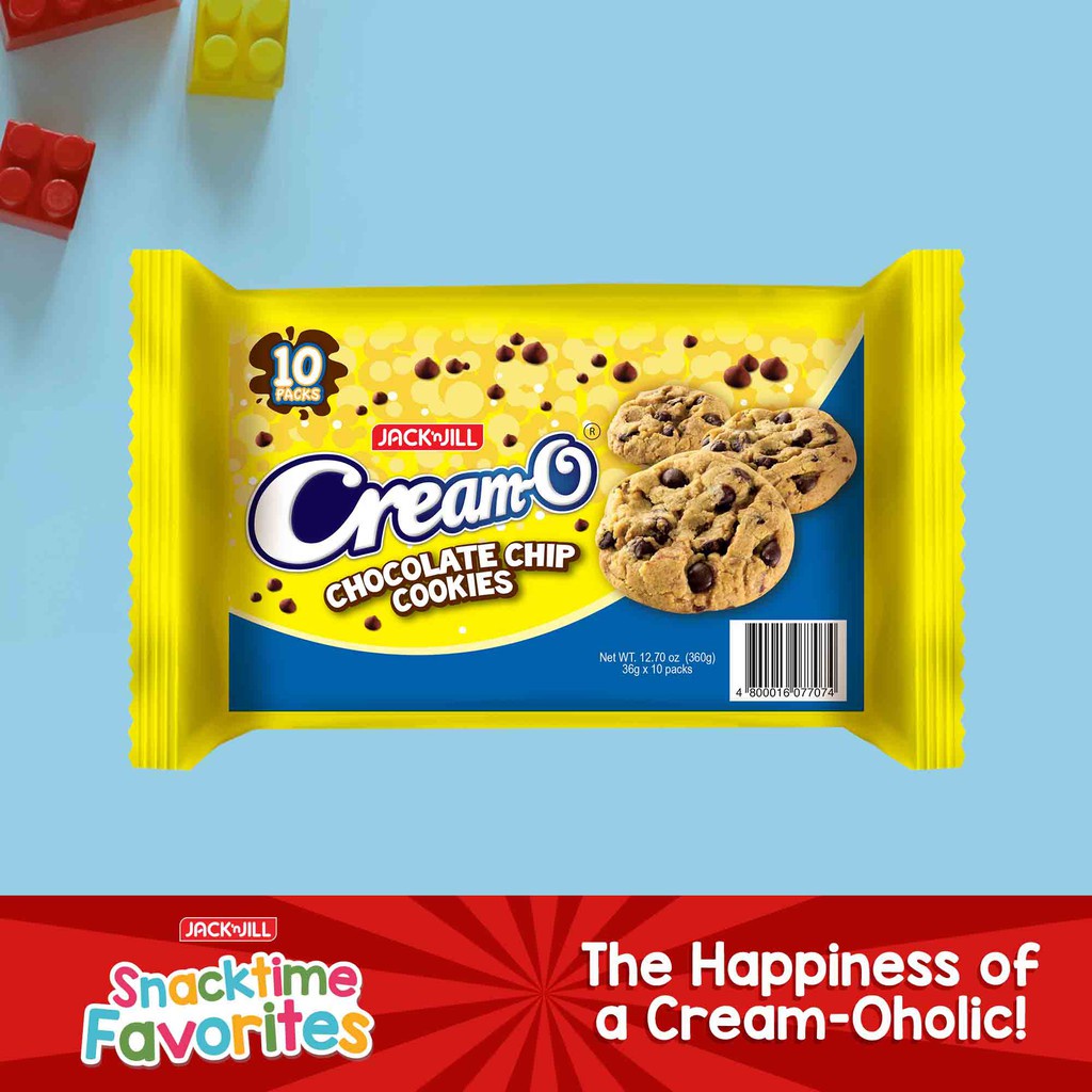 Cream-O Chocolate Chip Cookies (36g x 10) | Shopee Philippines