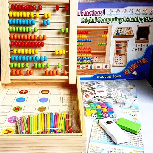 FUNandSMART MultiFunction Computation Box (built-in Abacus) | Shopee ...