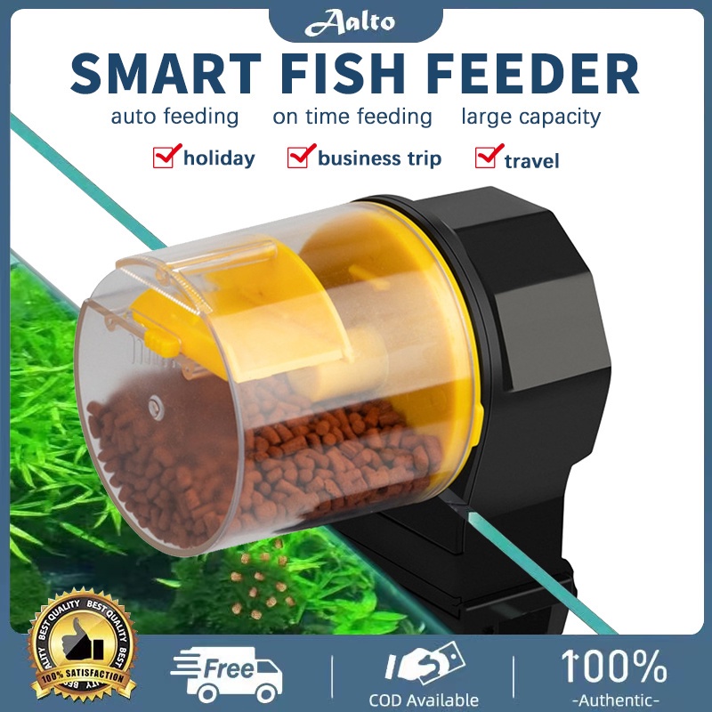 Automatic Feeder Aquarium Smart Timer Auto Fish Feeder Timer Food ...