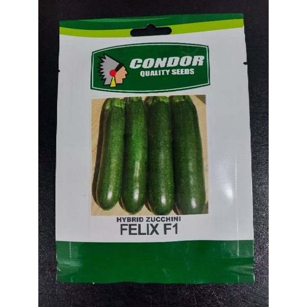 Felix F1 (20 seeds) Hybrid Zucchini by Condor Quality Seeds | Shopee ...