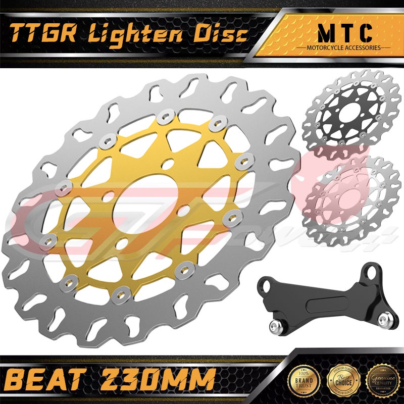 TTGR Disc Exclusive For Beat 260MM / 3.5MM ( Black & silver & Gold ...