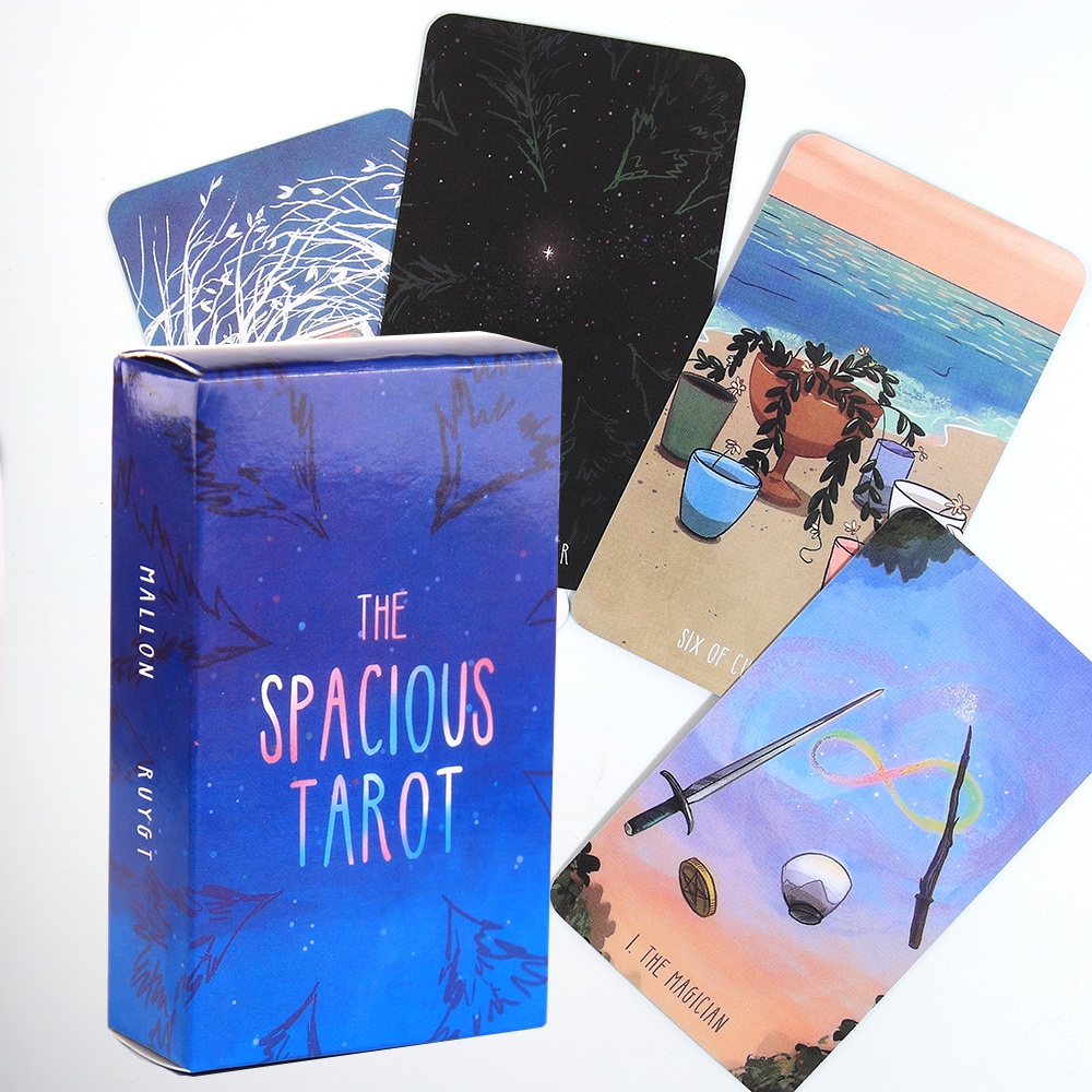 The Spacious Tarot Deck 78Cards Oracle Divination Prophet Cards Game ...