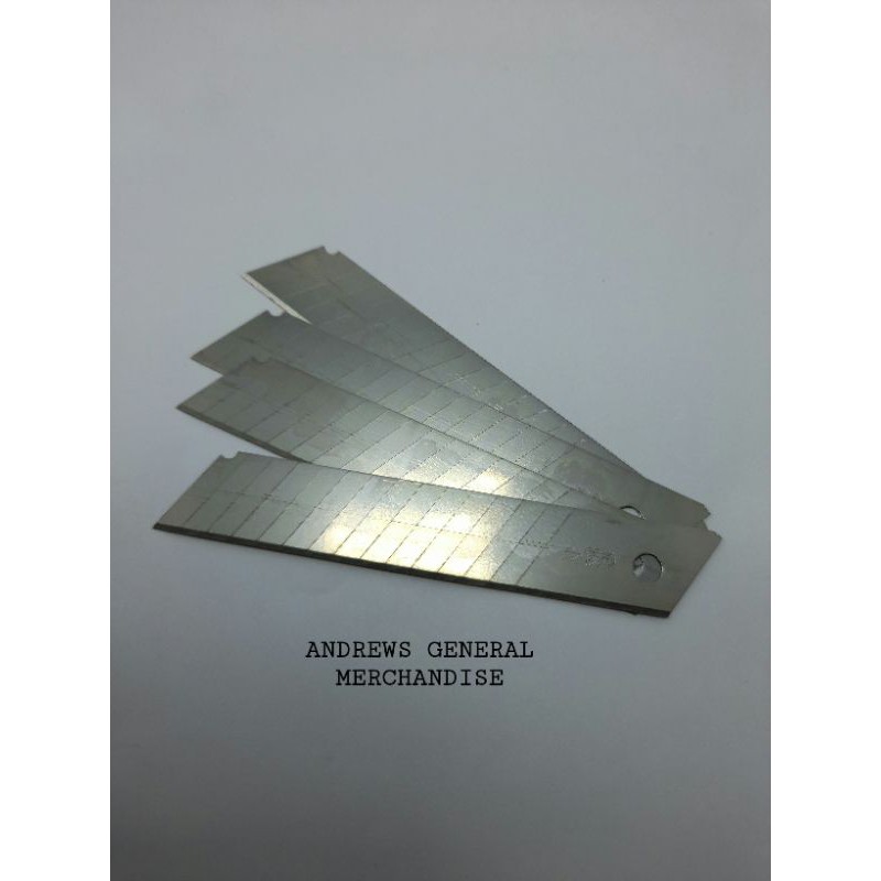 SPARE CUTTER BLADE FOR UTILITY KNIFE ( SOLD PER PACK / 10 PCS ...