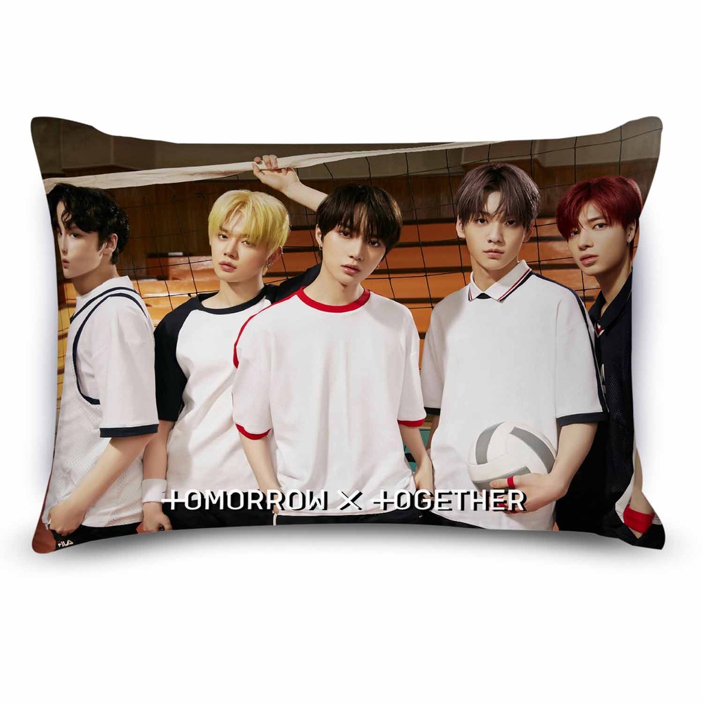 TXT merch Tomorrow X Together Big pillow size 13x18 inches with FREE ...