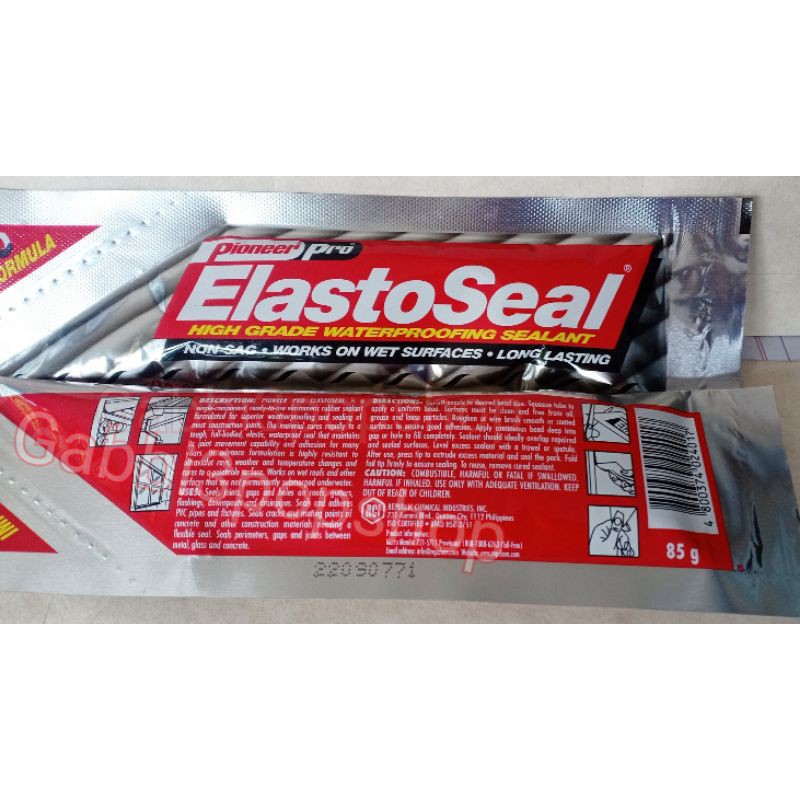 ELASTOSEAL 85 grams Waterproofing Sealant | Shopee Philippines
