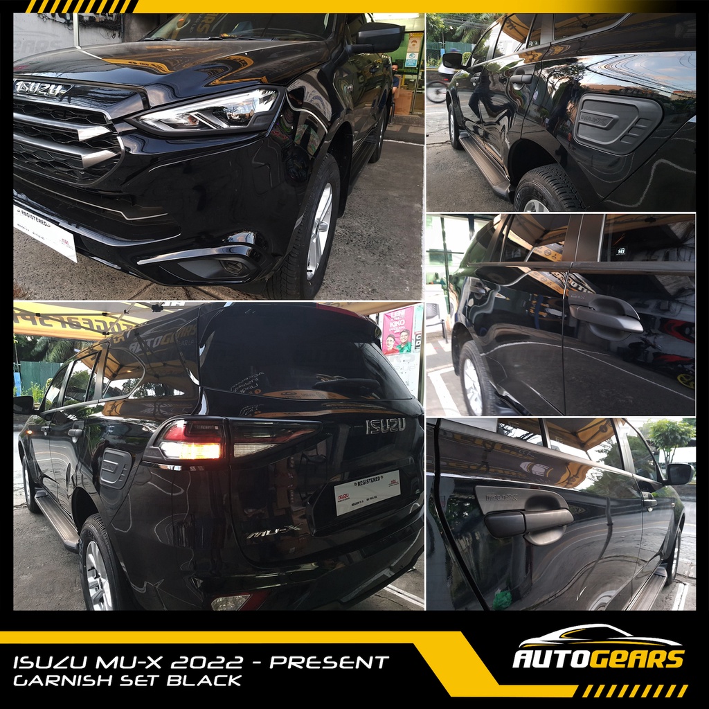 ISUZU MUX MU-X (2022 - 2025) Garnish Combo Set | Shopee Philippines