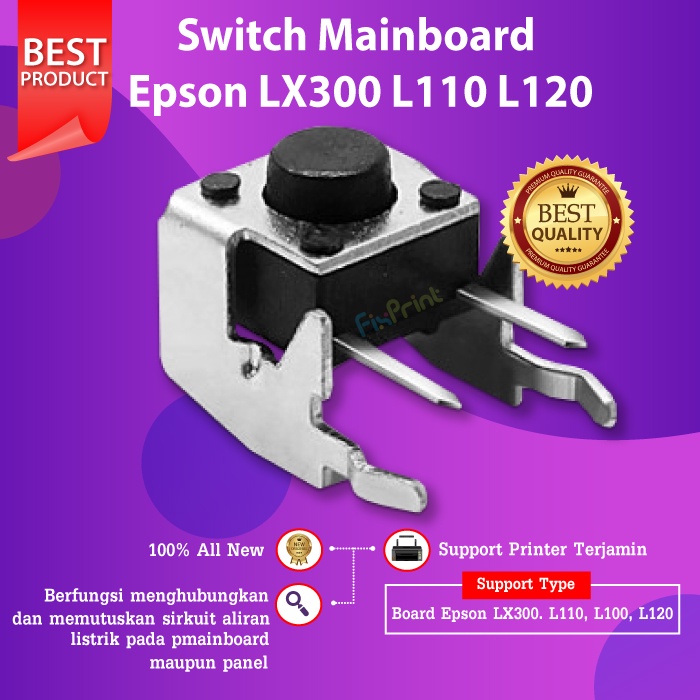 Switch On Off Epson LX300 L110 L100 L120 Mainboard Printer L300 L310 ...