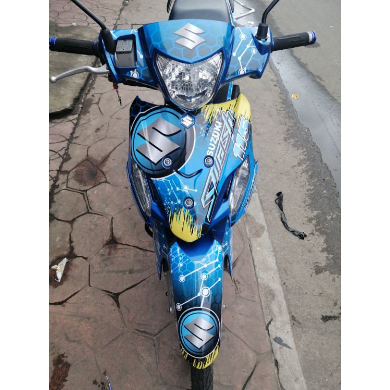 Suzuki Smash full body decals | Shopee Philippines
