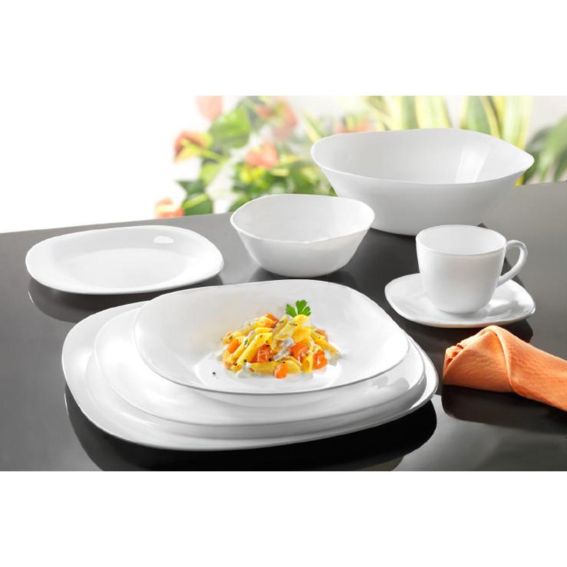 Parma 12 Piece Square Glass Dishes (Bormioli Rocco) | Shopee Philippines