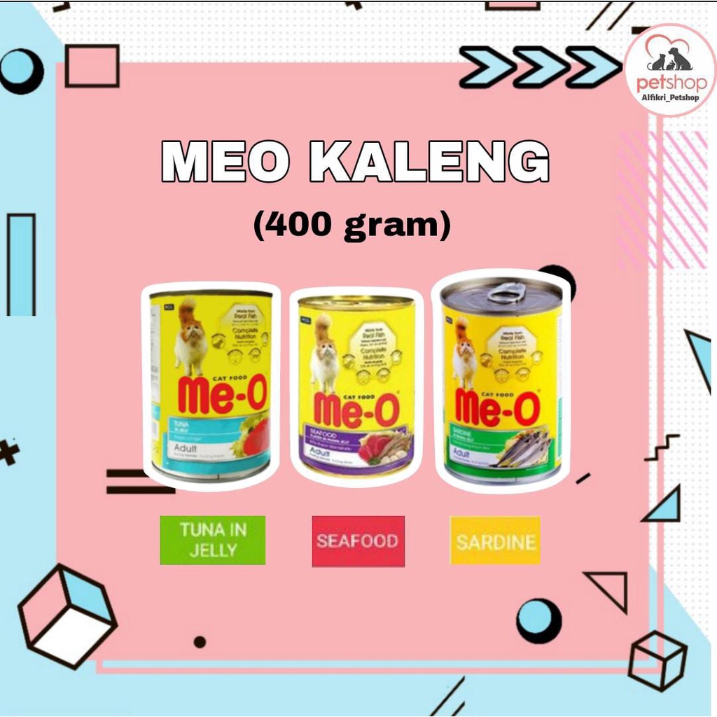 Meo Cat Food canned 400gr All Variants | Shopee Philippines