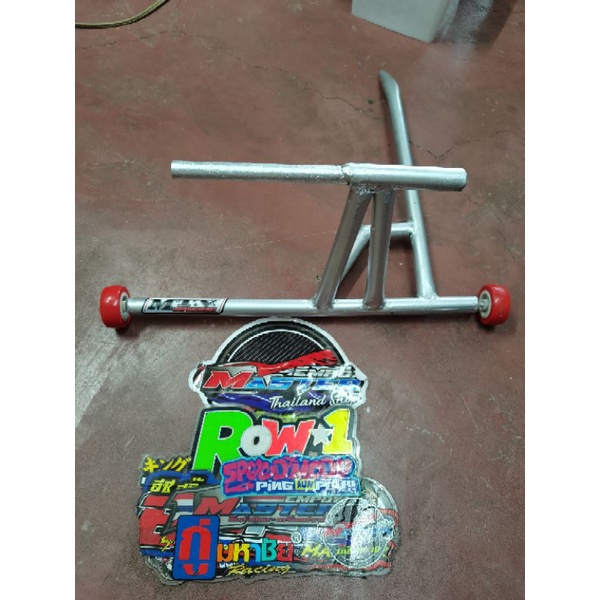 Steel Paddock/Show stand for Pantra/Scooter/underbone, R150/wave/mio ...