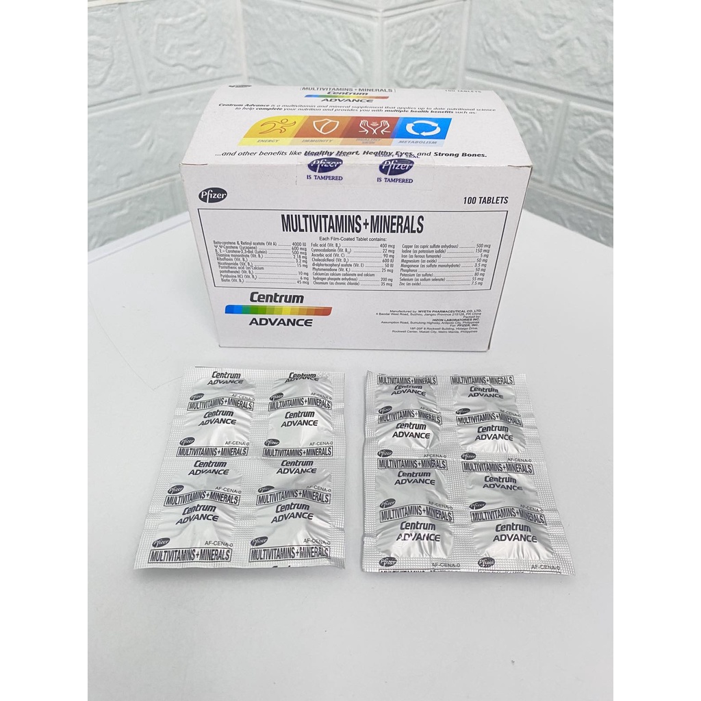 Centrum Advance Multivitamin Tablets 8's (For Immune System) | Medic ...