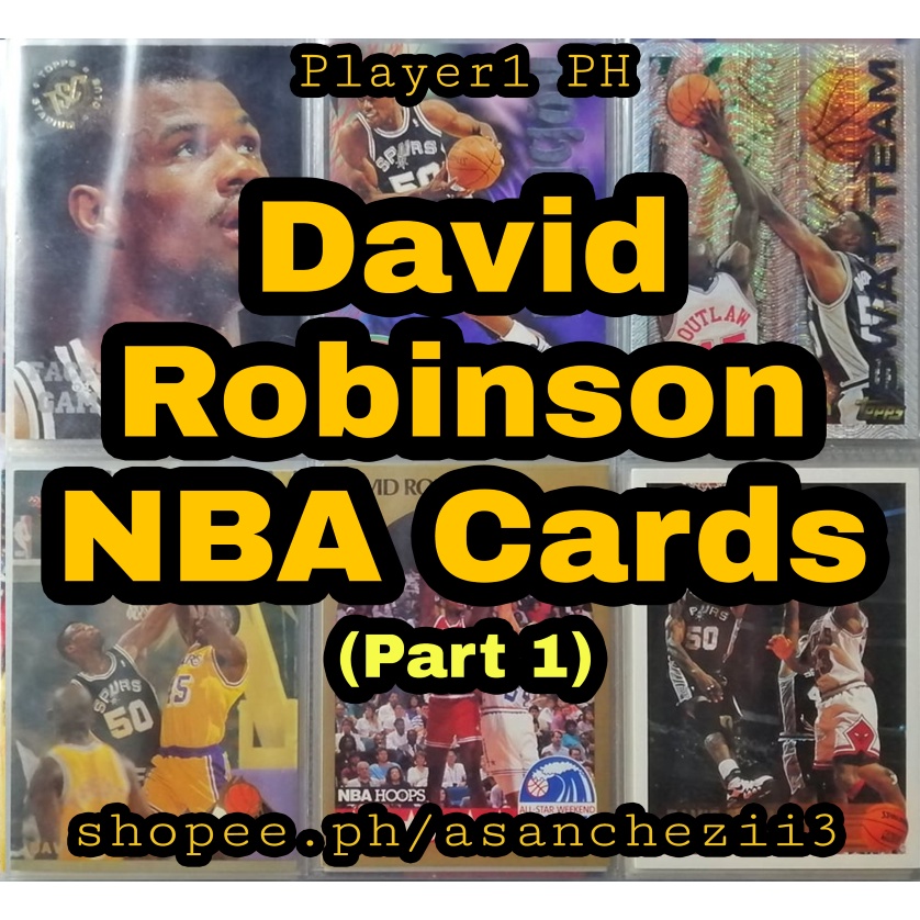 David Robinson NBA Card (Part 1)(Check variations)(Instant Collection ...