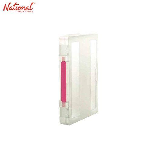 Livin Box File Case With Handle Ofc02 Long 1.5In 2Lock Plastic, Clear ...