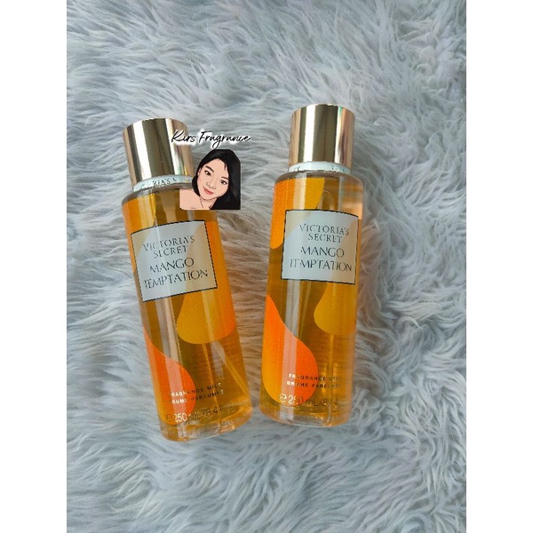 Victoria's Secret Mango Temptation Fragrance Mist 250ml | Shopee ...