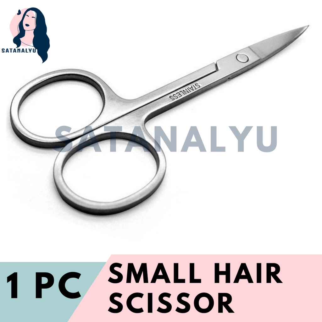 Mini Safety Stainless Steel Nose Hair Scissors Mustache Nose Trimmers ...