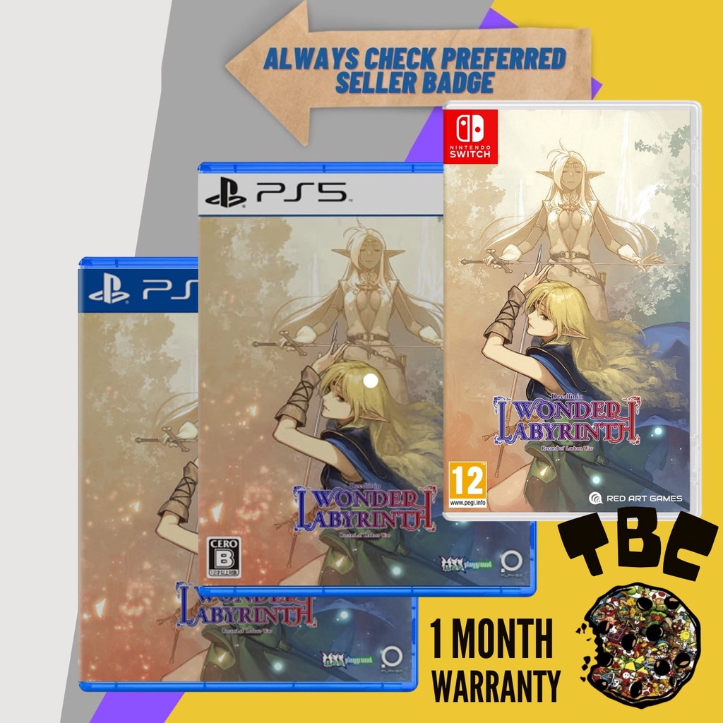 Record of Lodoss War: Deedlit in Wonder Labyrinth - PS5 [JPN-Eng ...