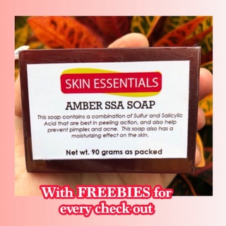 Amber SSA Soap (Sulfur & Salicylic Acid Soap) 90g | Shopee Philippines