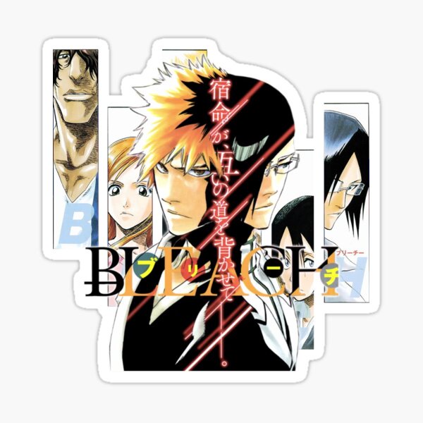 Anime Stickers / Bleach Anime Sticker Collection / Laminated Vinyl ...