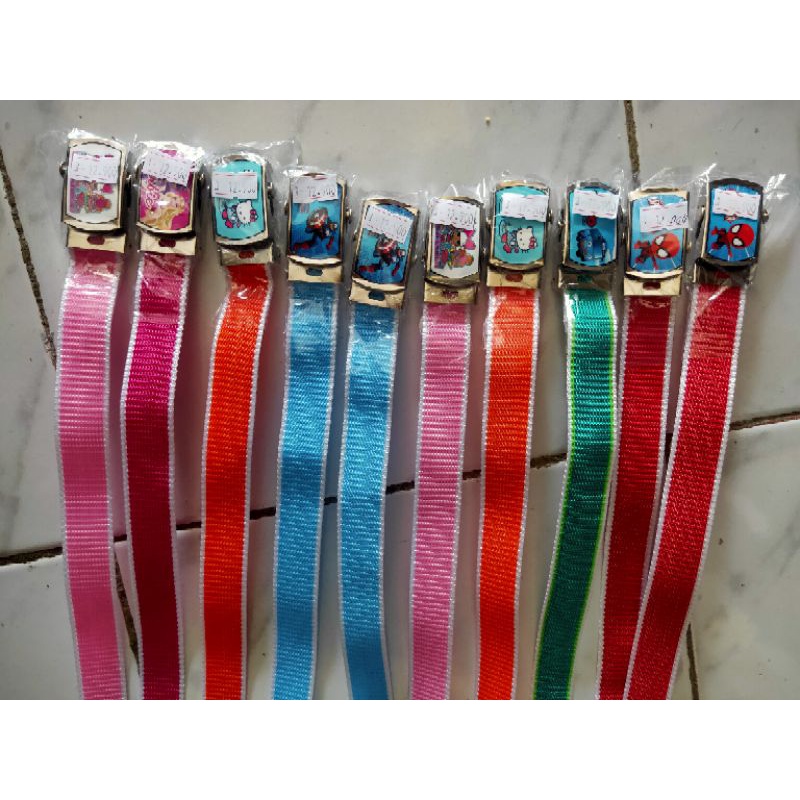 Child Belt Buckle Cartoon Character Belt | Shopee Philippines