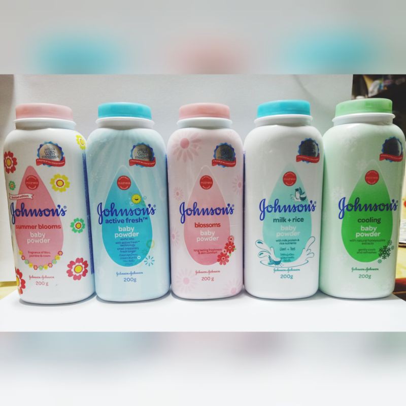 Johnson's Baby Powder 200g. New Formula (choose variation) | Shopee ...